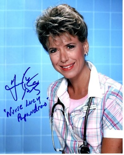 JENNIFER SAVIDGE signed 8x10 ST. ELSEWHERE NURSE LUCY PAPANDRAO photo ...