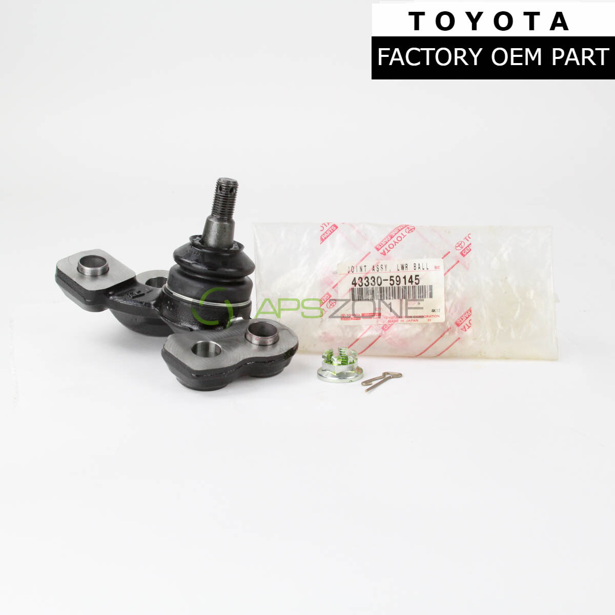 GENUINE LEXUS LS460 LS600H LS500 FRONT PASSENGER LOWER BALL JOINT OEM ...