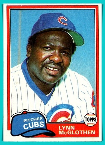 1981 Topps Baseball #609 Lynn McGlothen Cubs | eBay