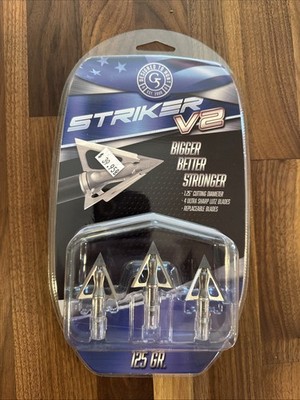 G5 Striker V2 125 Grain Broadhead - 3 Pack | eBay