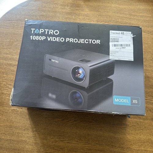 TOPTRO PROJECTOR S5 BOXED 1080p HD - MODEL X5 | eBay UK