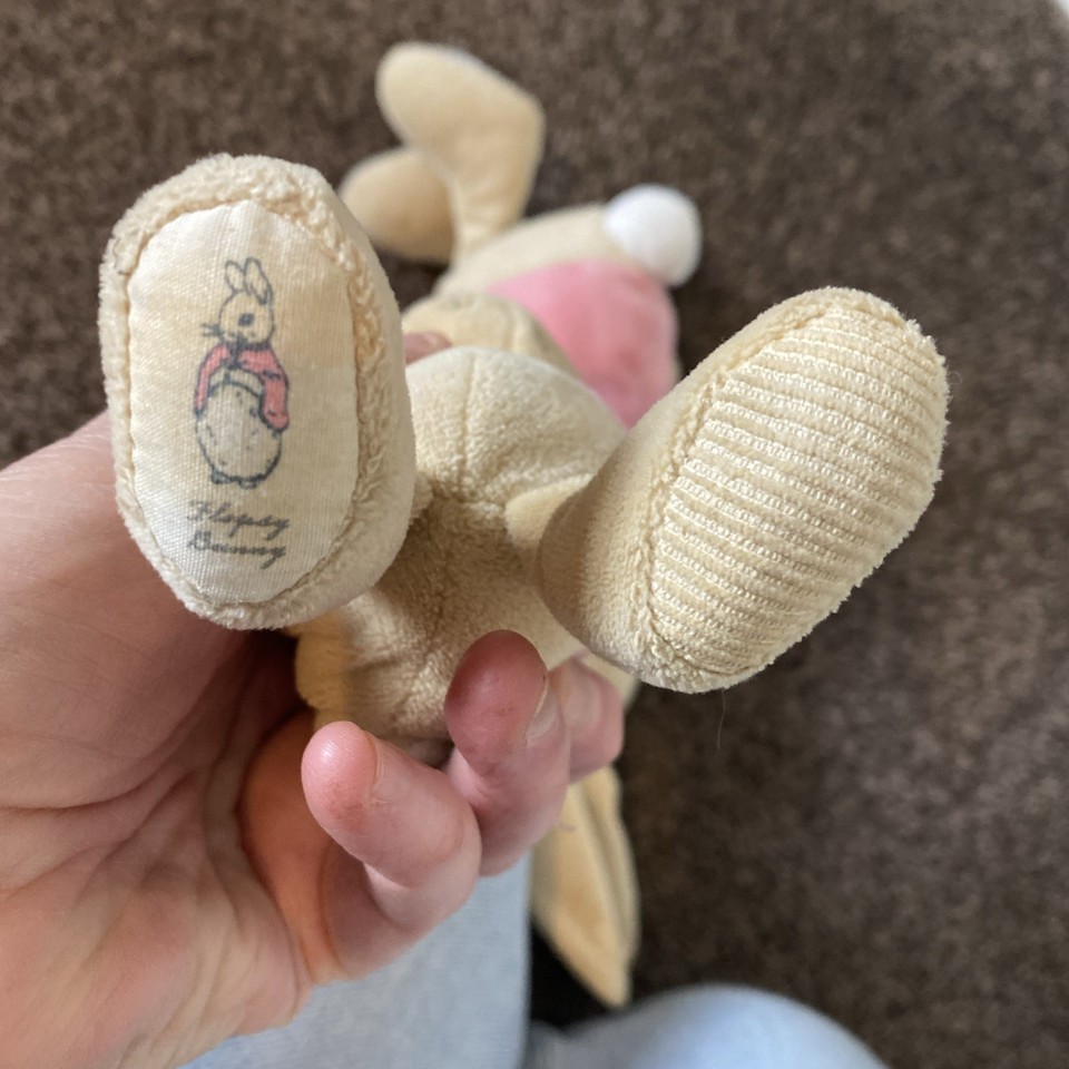 Peter Rabbit Soft Toy Flopsy Bunny Beatrix Potter x2(1 vibrates)Rainbow ...