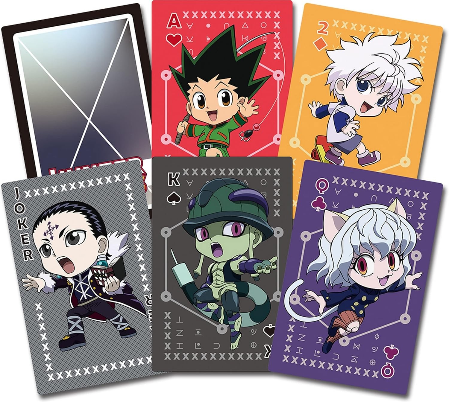 *NEW* Hunter x Hunter: Chibi Art Playing Cards by Great Eastern ...
