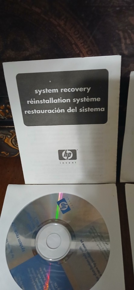 HP Pavilion XP Home Recovery Disc Set 2001 7 Disc OEM HP5012-8031-8037 ...