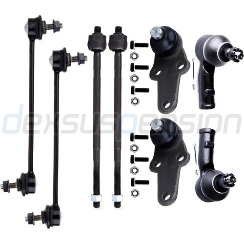 8x Steering Ball Joint Tie Rod End Kit Fits 2000-2004 Ford Focus ...