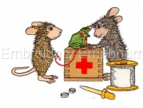 MACHINE EMBROIDERY DESIGNS USB - HOUSE MOUSE COLLECTION 4X4 5X7 6X10 ...