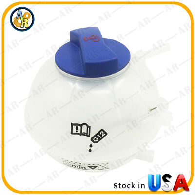 Radiator Overflow Expansion Tank w/ Cap For Audi TT Quattro VW Golf ...