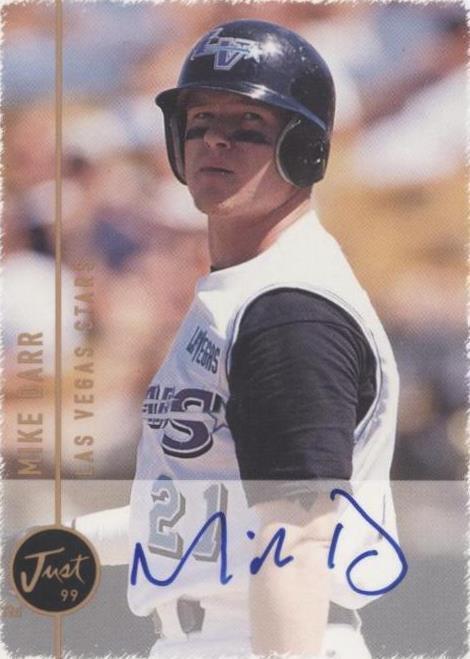 1999 Just Minors - Autographs Mike Darr (AU) for sale online | eBay