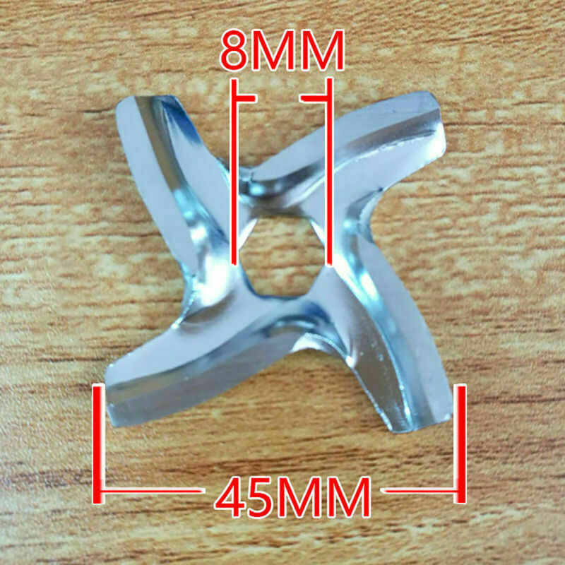 55mm Meat Grinder Mincer Hole Plate Shredder Disc Blade Stainless Steel ...