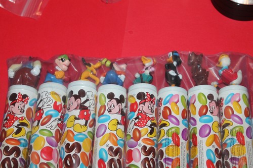 Smarties Topper- 8 er Satz Disney Micky Maus + leere Röhren | eBay