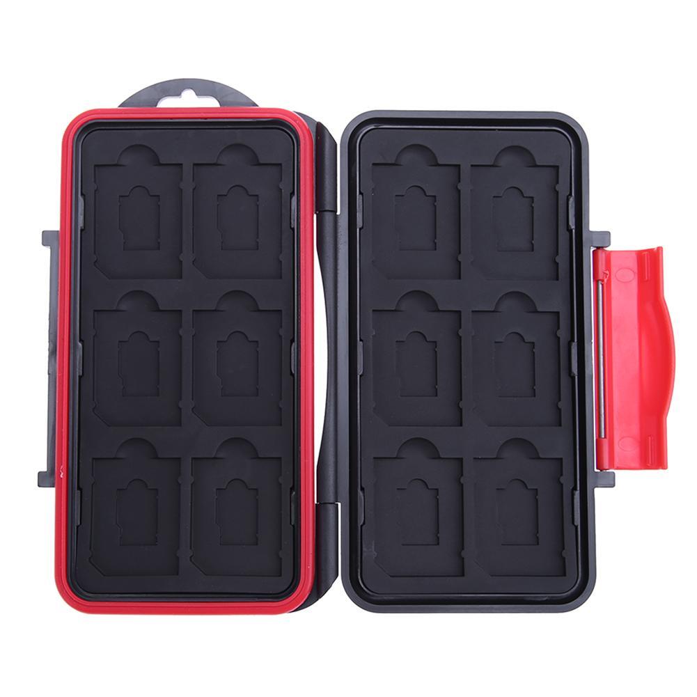 AU Memory Card Case Portable Memory Card Box Organizer for SD TF Cards ...