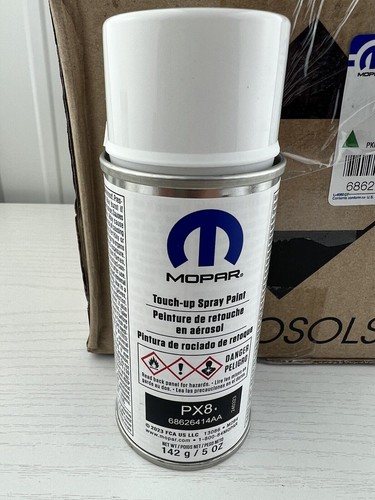 1987-2018 Jeep Chrysler Dodge PX8 Black Paint Touchup Paint SPRAY ...