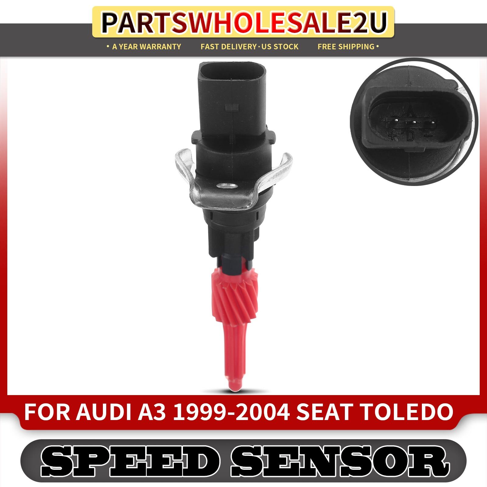 VSS Vehicle Speed Sensor for Audi A3 99-04 Volkswagen Golf 2004 Seat ...