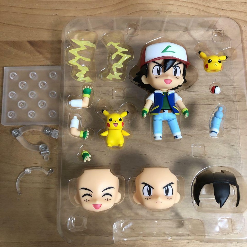 Nendoroid Pokemon Satoshi & Pikachu Figure #800 Good Smile Company ...