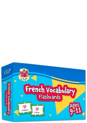 CGP Books French Vocabulary Flashcards for Ages 9-11 (with Free Online ...