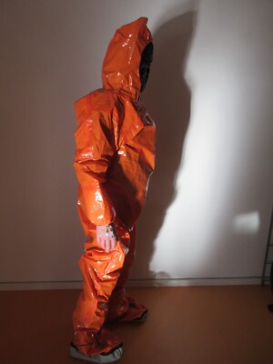 CSA Chemikalien Schutz PVC Anzug Overall Nylon Rückeneinstieg XXL | eBay.de