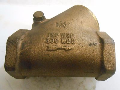UNKNOWN BRAND, CHECK VALVE, 1 1/2", 150 WSP, 300 WOG | eBay