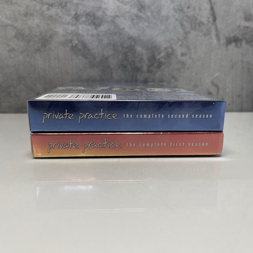 Lot of (2) Private Practice DVD Sets, Season 1 and 2 Bundle NEW SEALED ...