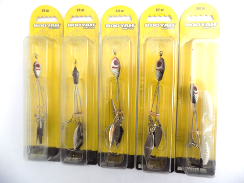 BOOYAH 4/BOO ALPINE RIG TANDEM & 1/BOO ALPINE TEASER RIG - 5 LURES ...