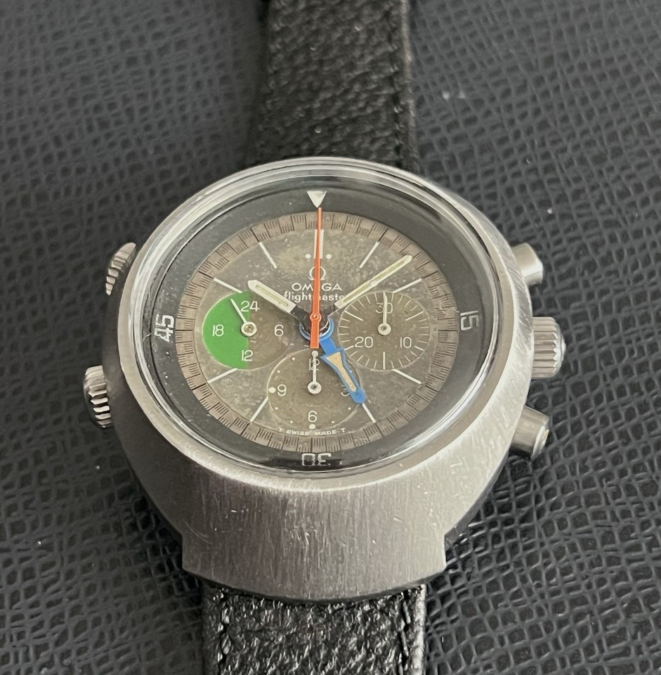 1970s Omega Flightmaster 145.013 Ghost Chronograph Vintage Men's Watch ...