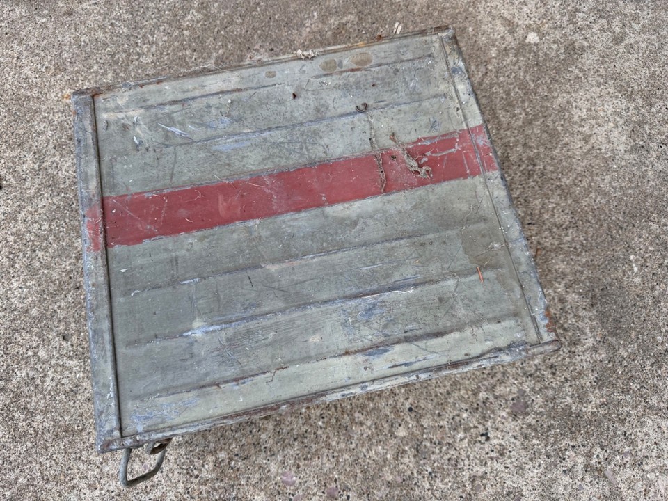 ORIGINAL WWI US ARMY MODEL 1906 M1903 RIFLE .30-06 CAL AMMO TIN CRATE ...