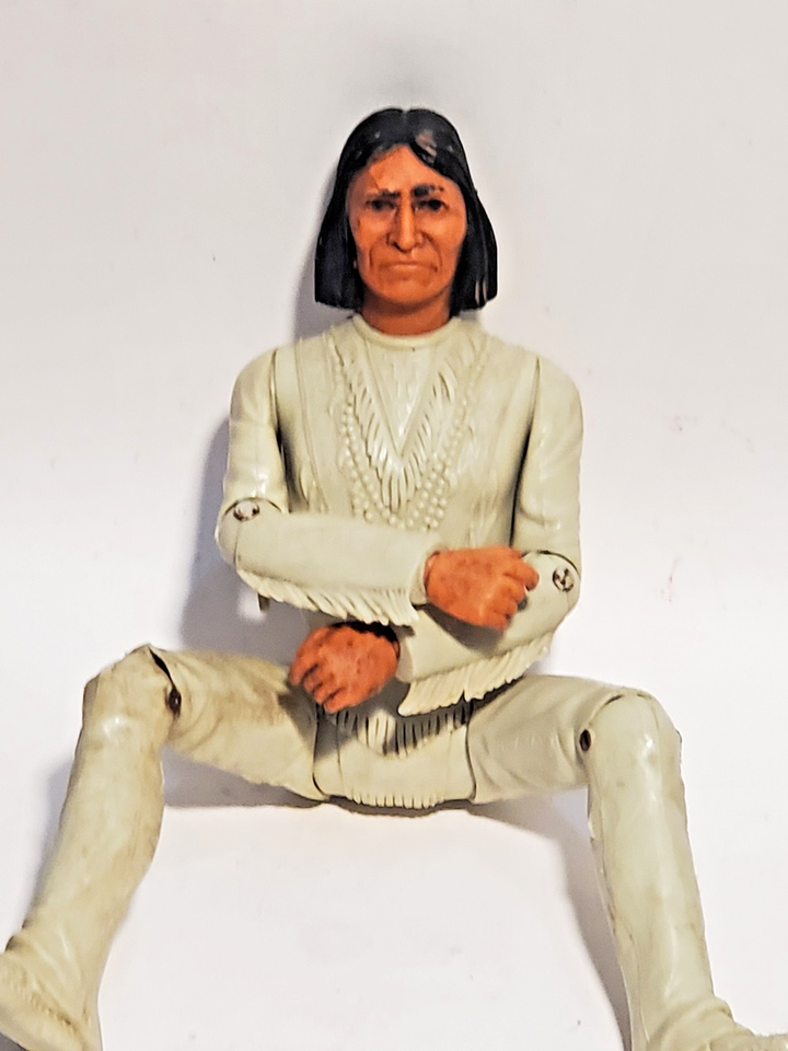 Marx Johnny West Chief Cherokee Full Figure VTG 60s All joints work All ...