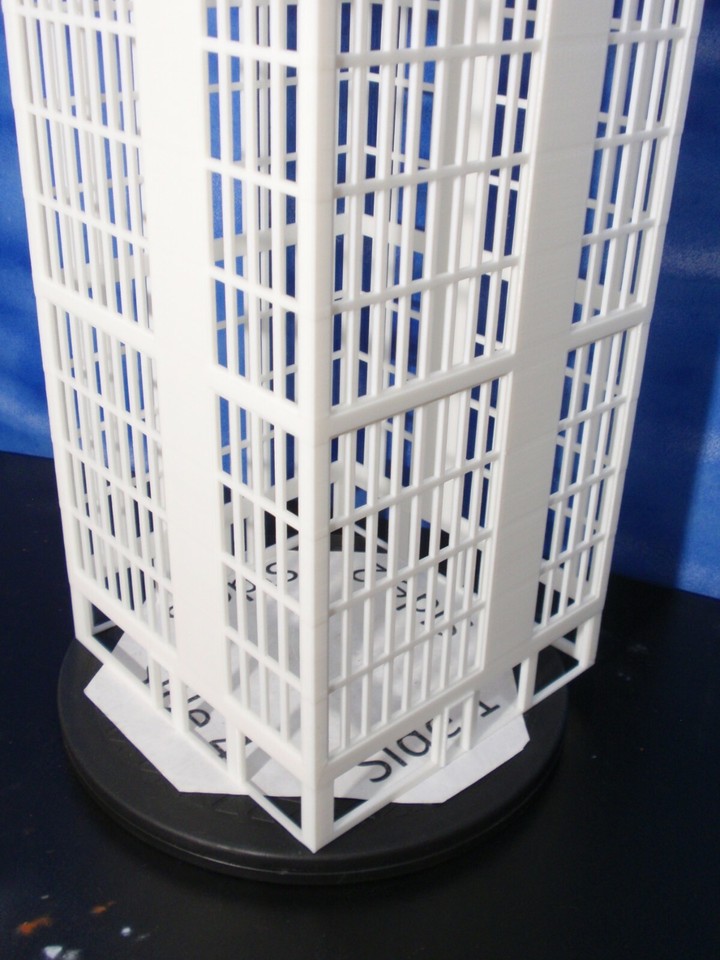 HO SCALE SKYSCRAPER OFFICE BUILDING #4 NEWS BUILDING / FANTASTIC 4 ...