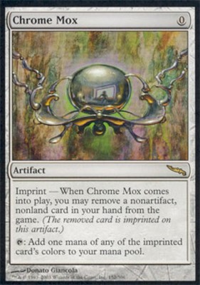 Chrome Mox - Medium Play English MTG Mirrodin | eBay
