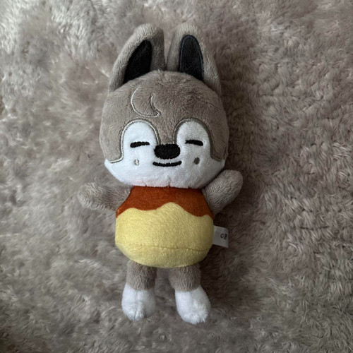 Stray Kids Wolf Chan Bang Chan Bag MANIAC Encore Charm Plush Mascot NEW ...