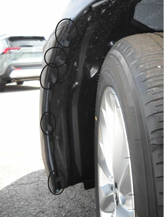 Lebra Front End Mask Cover Bra Fits 2020-2025 TOYOTA COROLLA L , LE ...