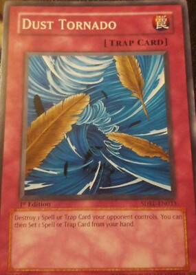 Yugioh! Dust Tornado - SDRL-EN033 - Common - 1st Edition Near Mint ...
