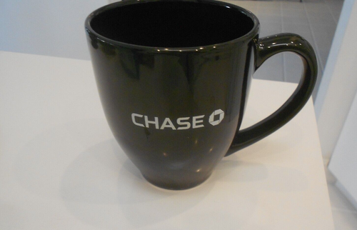 CHASE BANK BLACK MUG 4" HIGH | eBay