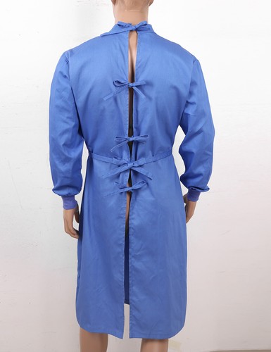 Unisex Medical Reusable Surgical Gown Operating Hospital Scrubs Uniform ...