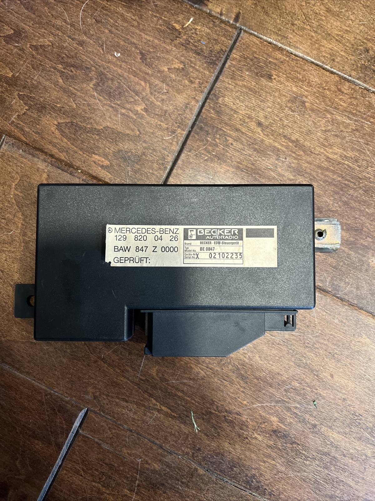 1990-1995 Mercedes R129 SL500 Anti-Theft Alarm Control Module P/N: 129 ...