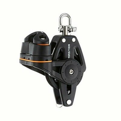 MASTER BP-7211F SINGLE / SWIVEL SHACKLE /BECKET FAIRLEAD CLEAT BLOCKS ...