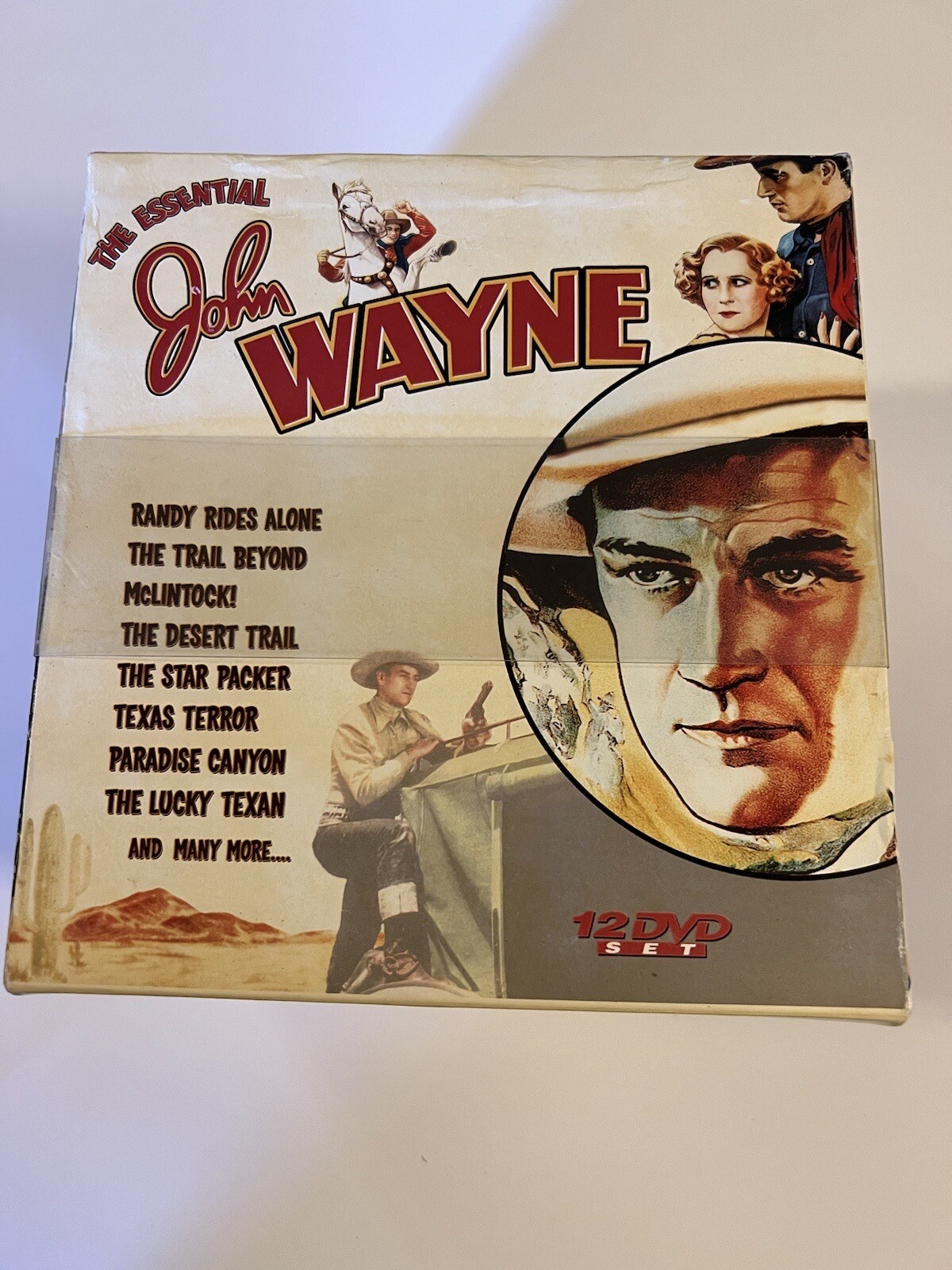 John Wayne Box Set (DVD, 2003, 12-Disc Set) Essential 18111920995| eBay