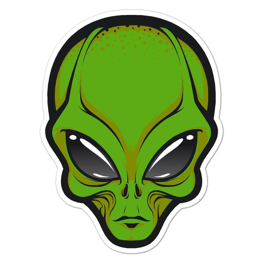 Alien UFO, Vinyl Decal Sticker, Indoor Outdoor, 3 Sizes, #7886 | eBay