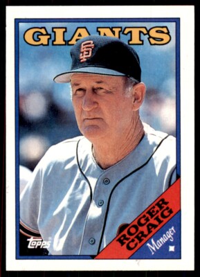 1988 Topps Roger Craig Baseball Cards #654 | eBay