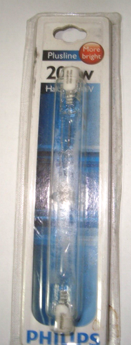 200W Philips Plusline R7 Linear Tungsten Halogen Lamp Light Globe 118mm ...