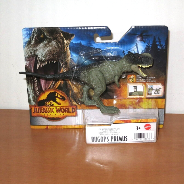 Jurassic World DOMINION - RUGOPS PRIMUS - FEROCIOUS PACK- MATTEL ...