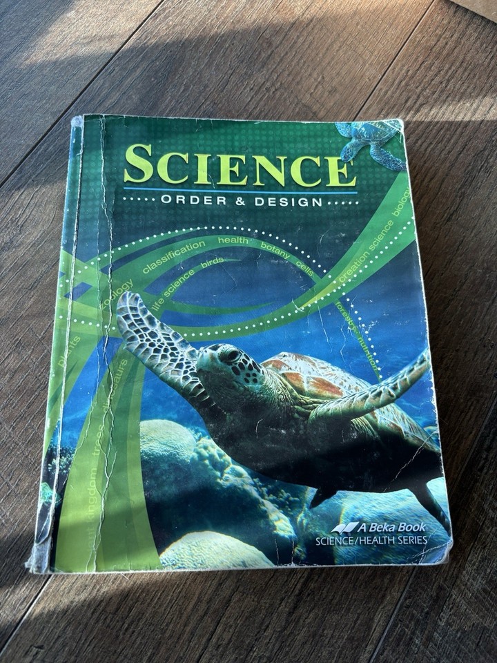 Abeka Science Order And Design 7th Grade Lot Student Book Answer Keys ...