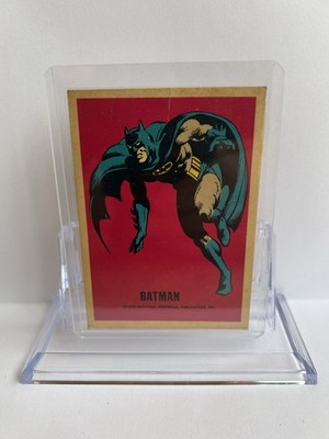 1974 Batman DC Comic Wonder Bread Collectible Card Periodical ...