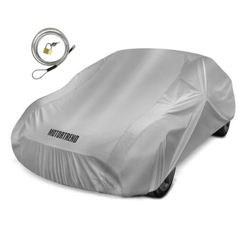 Motor Trend Poly Lightweight Car Cover, Compact Travel Friendly Water 5 ...