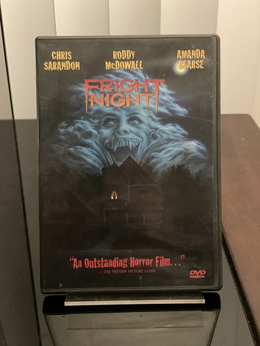 Fright Night DVD 1985 Chris Sarandon Roddy McDowall Amanda Bearse Fast ...