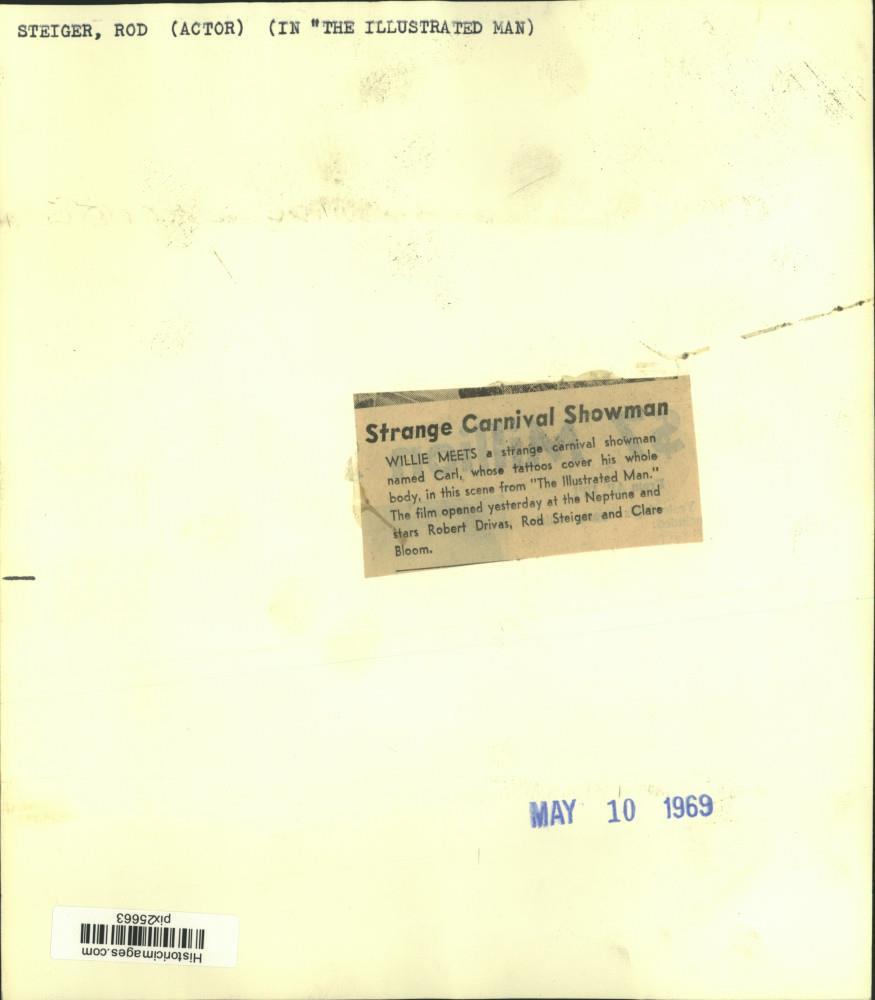 Robert Drivas Illustrated Man The Illustrated Man (1969)