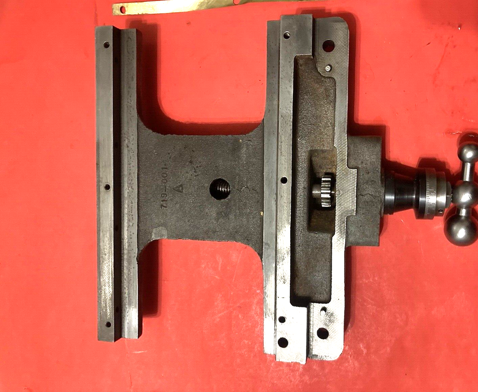 ATLAS CRAFTSMAN 12 COMMERCIAL LATHE SADDLE WITH A LARGE DIAL | eBay