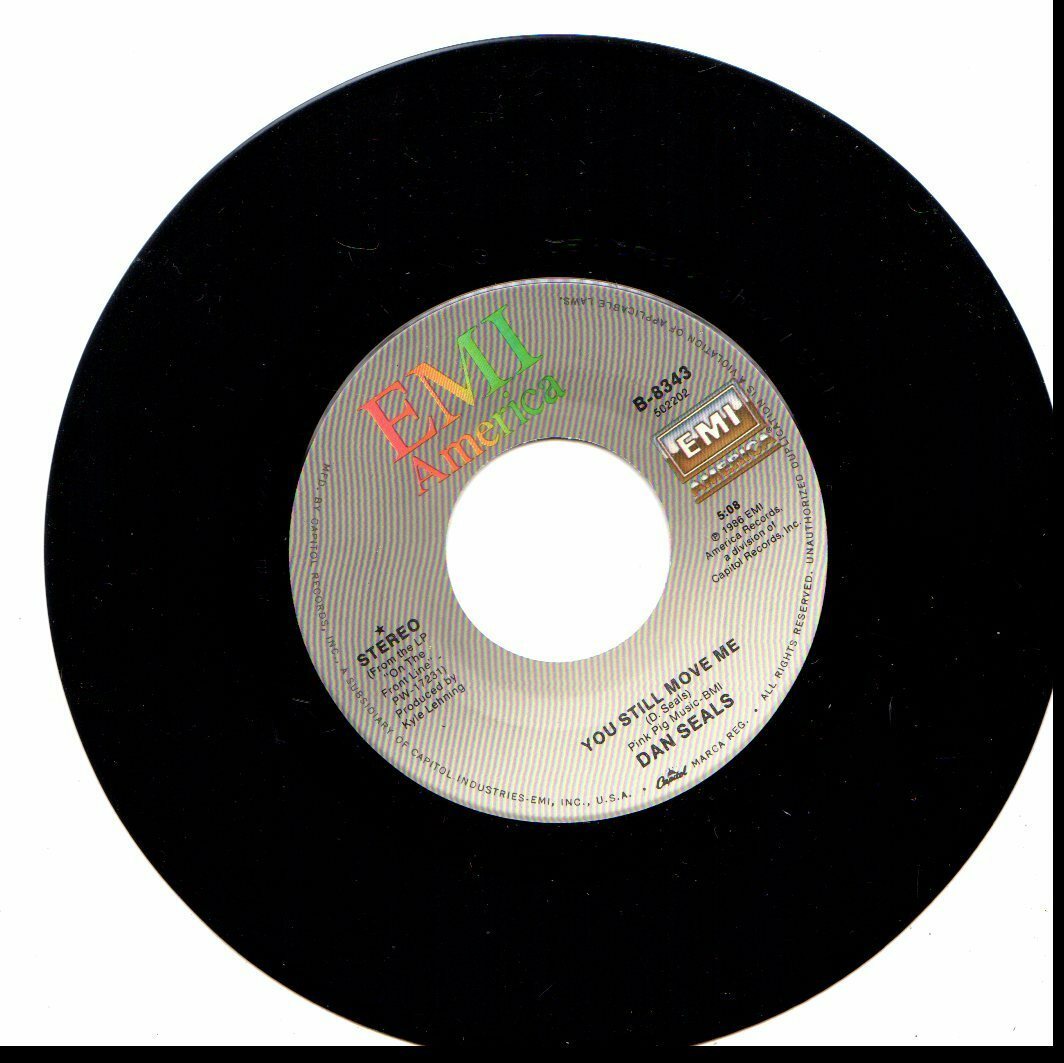 DAN SEALS YOU STILL MOVE ME/I'M STILL STRUNG OUT ON YOU 45RPM VINYL | eBay