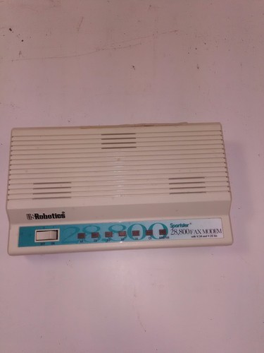 US Robotics 33.6K External Fax modem CJEUSA-65828-FA-E No AC Adapter | eBay