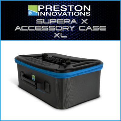 PRESTON INNOVATIONS SUPERA X ACCESSORY CASE XL | NEW - MATCH FISHING ...
