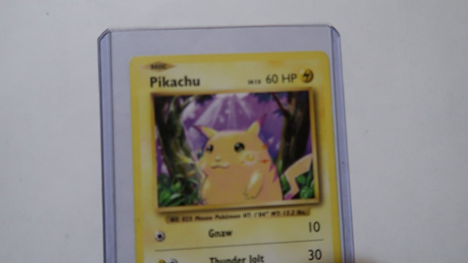 Pikachu 2016 Pokémon Card 35/108 RARE lvl. 12 60HP NM/MINT Condition | eBay